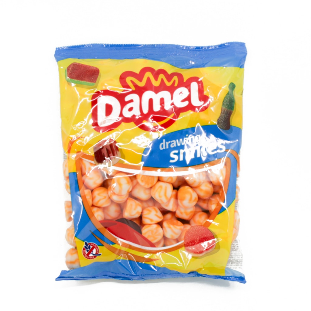 Damel Pfirsich Twist Kisses, 1kg – LOLIPOP