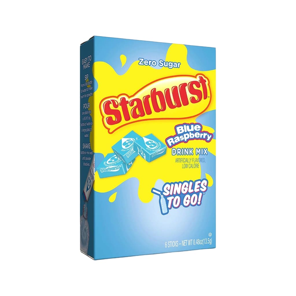Starburst Blue Raspberry Drink Mix, 16.6g – LOLIPOP