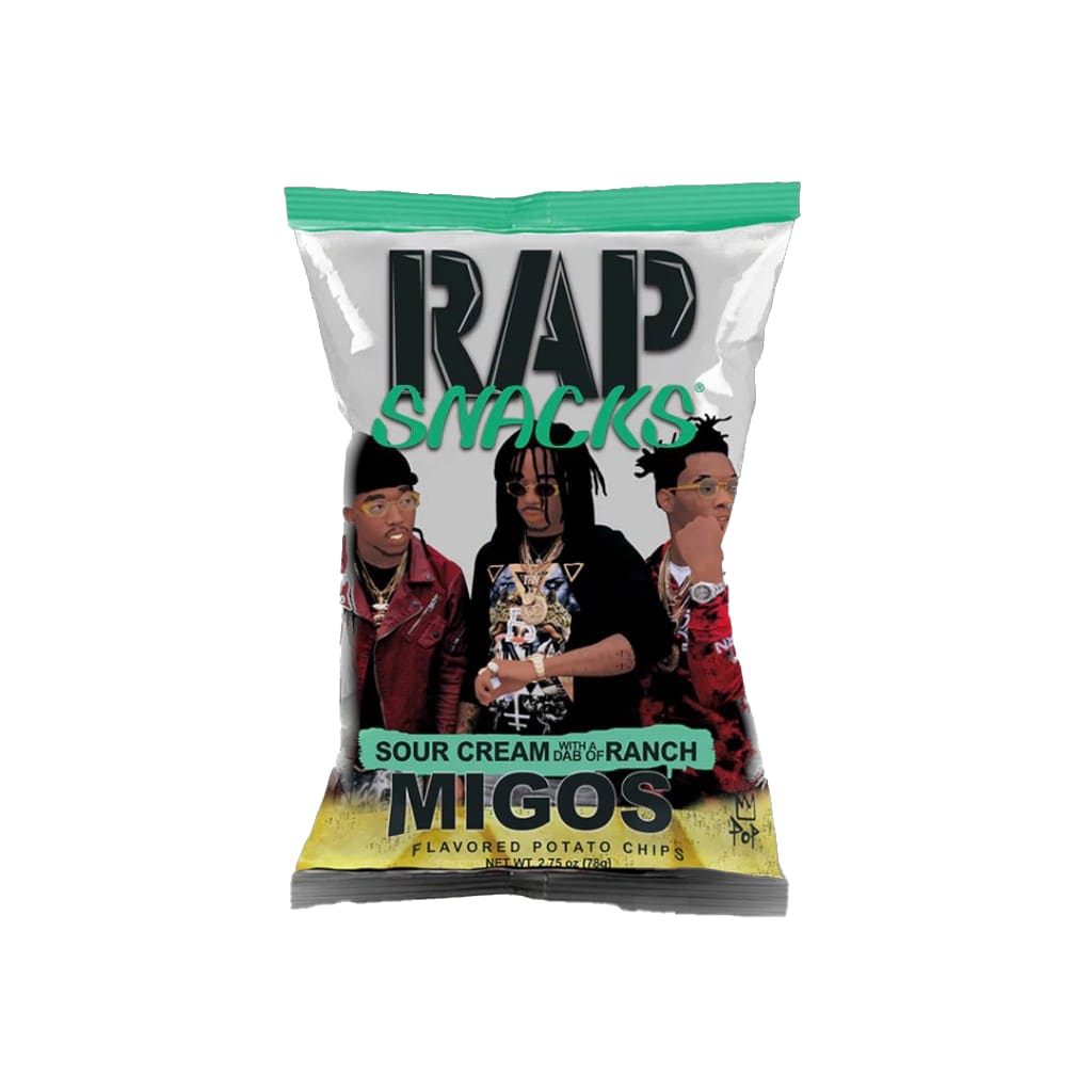 Rap Snacks Migos Sour Cream Ranch Chips, 71g – LOLIPOP