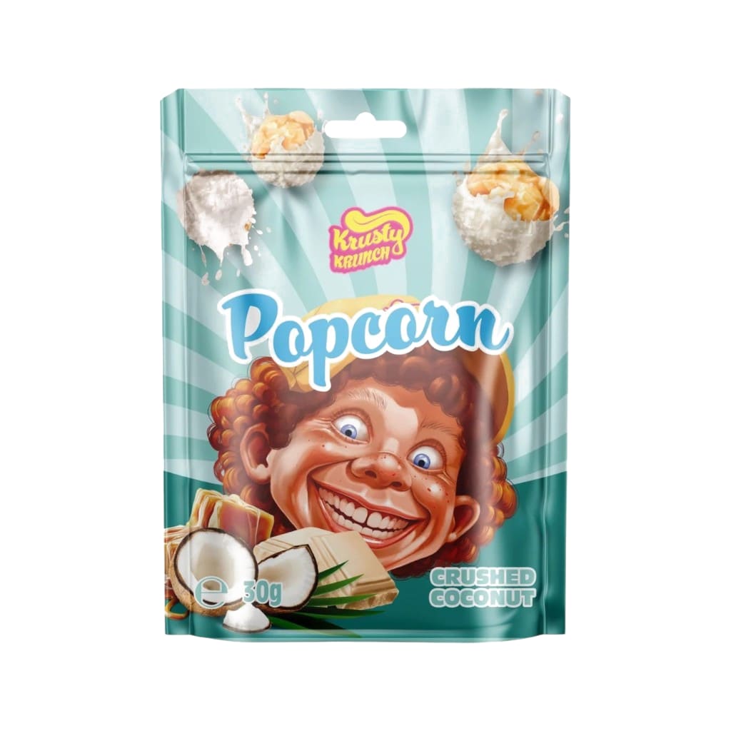 Krusty Krunch Crushed Coconut Popcorn, 30g – LOLIPOP
