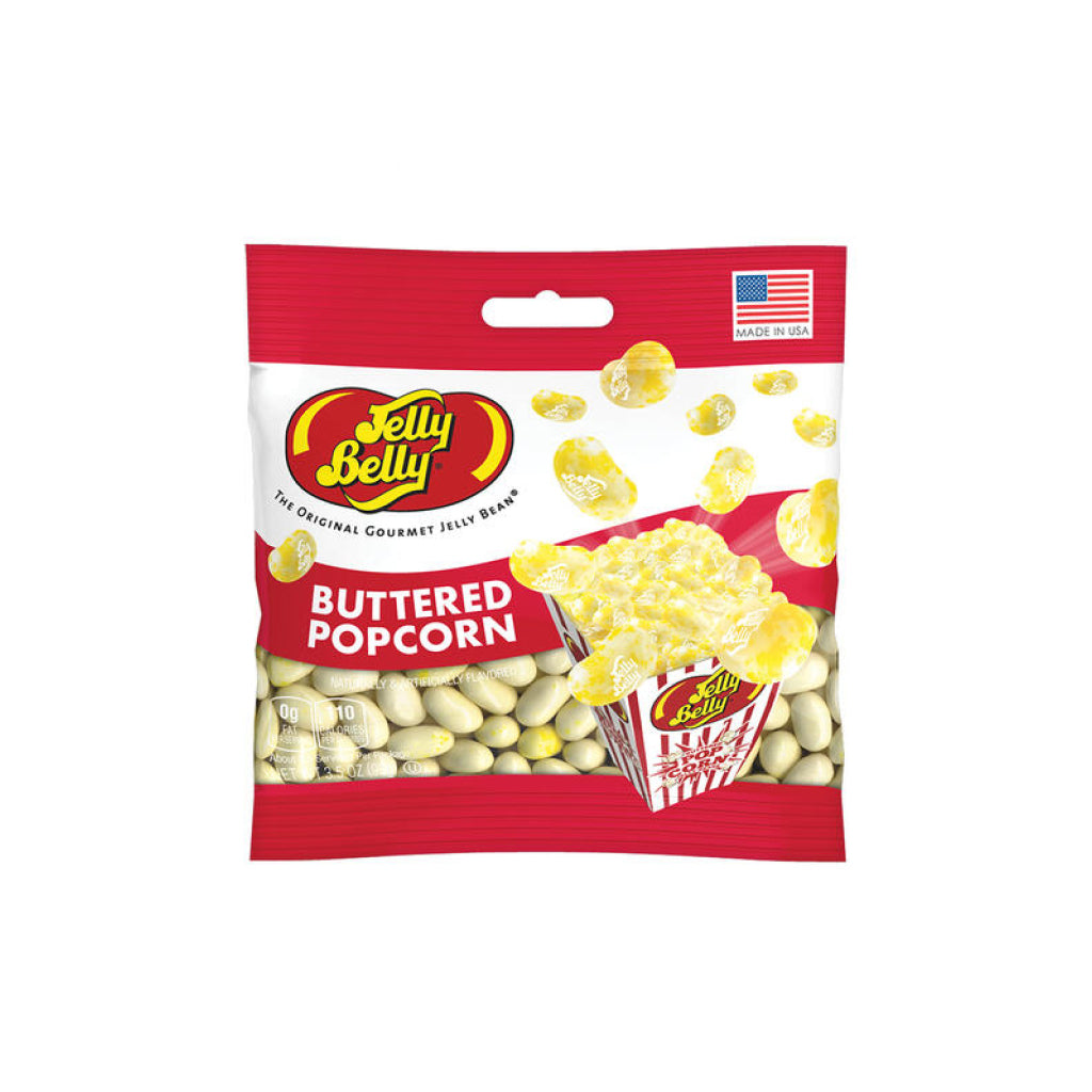 Jelly Belly Buttered Popcorn, 70g – LOLIPOP